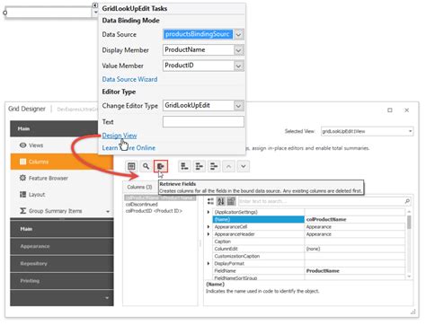 binding to regular ado sources winforms controls devexpress