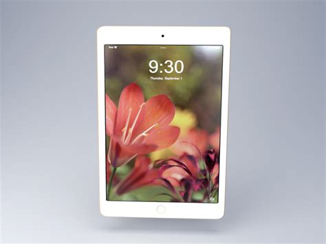 ipad mini 4 gold 3d model realtime ready 3d models world