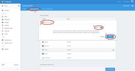 firebase tutorial getting started