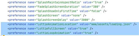 javascript unable to set the animated splash screen