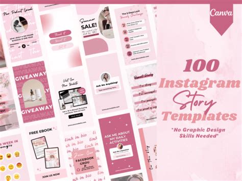 Instagram Stories Templates For Canva Grafica Di Soft Touch · Creative