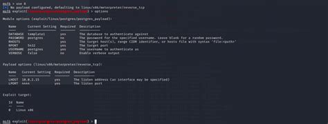 exploiting postgresql with metasploit penetration test hacker