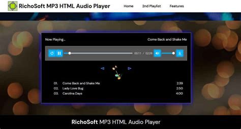 u15 html5 audio player