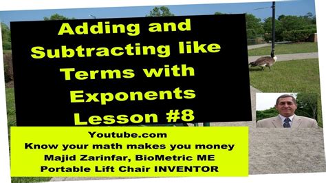 How To Add And Subtract Algebraic Terms Add Polynomials With Exponents