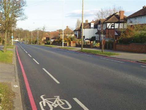 tfl claims removing white lines from roads reduces speeds auto express