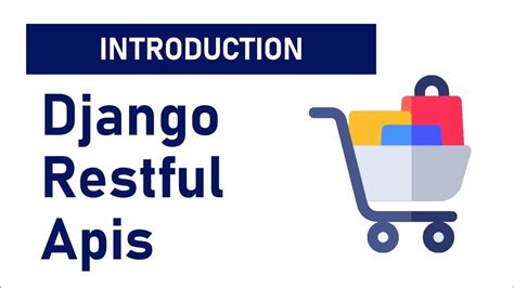 build an ecommerce restful api with django rest framework