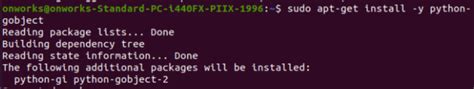 how to install pygobject in linux geeksforgeeks