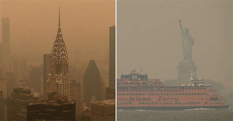 Air Quality Alert As New York Choked By Unhealthy…