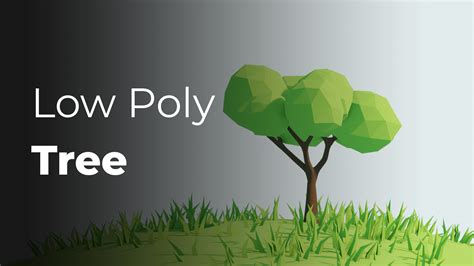 how to make a low poly tree in blender 2 8 blendernation