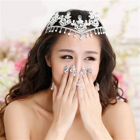 Buy Wholesale Luxury Retro Wedding Jewelry Large Crystal Tiaras Bridal