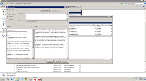 the winrm client cannot process the request if the authentication