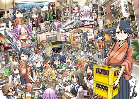 【艦これ】お艦【集合絵】 ニコニコ静画 イラスト 集合絵 艦 これ 坂崎