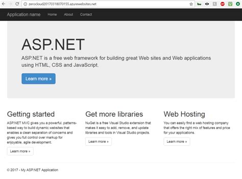 azure published app does not look like debugging app