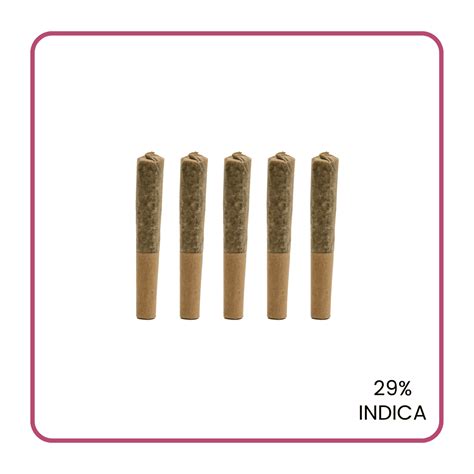 Mini Pre Rolls Indica 5 Pack Flowerz™