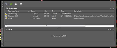 removing an external reference autodesk community