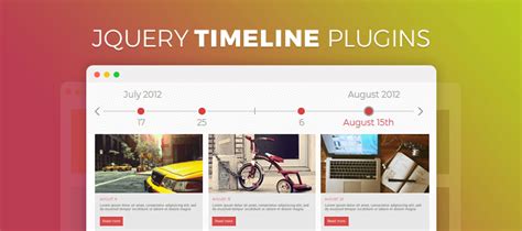 4 premium jquery timeline plugins 2022 formget