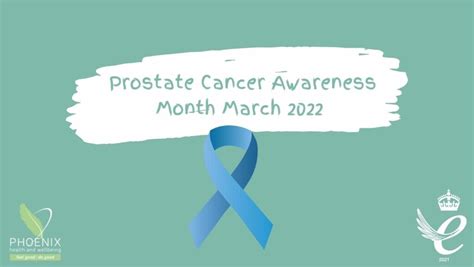 Prostate Cancer Awareness Month March 2022