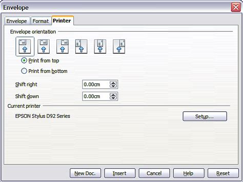 printing envelopes apache openoffice wiki
