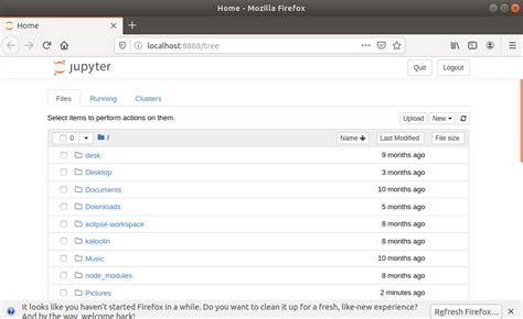 how to install jupyter notebook in linux geeksforgeeks