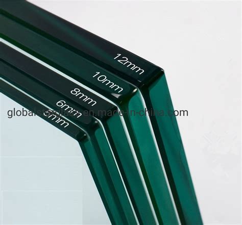 8mm 10mm 12mm Clear Bronze Tinted Plain Tempered Glass Balustrade