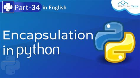 encapsulation in python python object oriented programming
