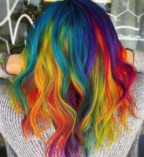 The Boldest And Prettiest Rainbow Hair Colors In Honor Of The Pride Month