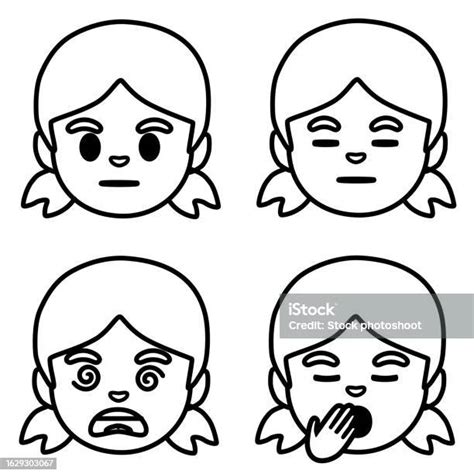 여자 이모티콘 아이콘 교사 교육 관련 직업에 대한 스톡 벡터 아트 및 기타 이미지 교사 교육 관련 직업 귀여운 낙서