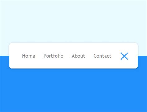 exanding hamburger navigation with javascript and css3 css script