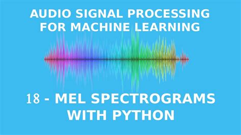 extracting mel spectrograms with python youtube