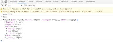 jquery whats wrong with javascript console log in chrome when reading
