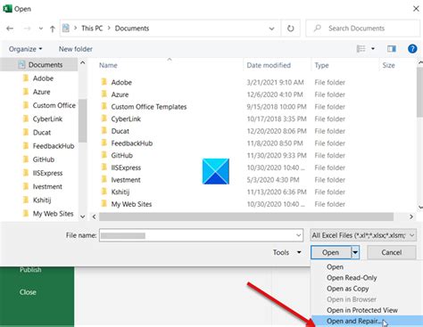 excel cannot open the file because the file format or