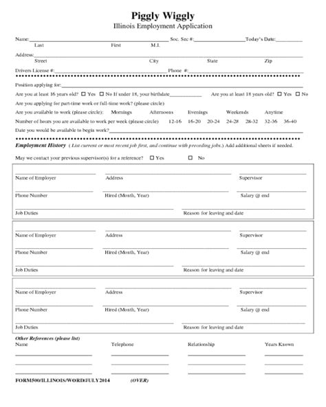 2022 Job Application Form Fillable Printable Pdf And Forms Handypdf