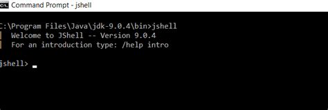 jshell in java 9 learnjava