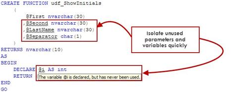 find unused variables and parameters clean up your code by
