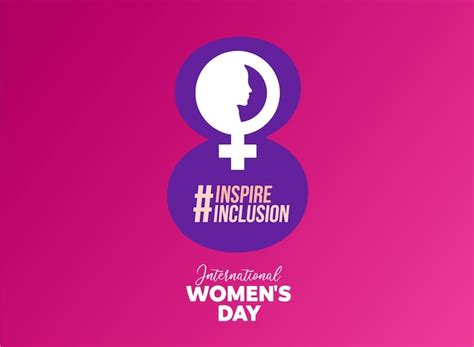 Premium Vector 8th March International Womens Day Concept Inspire