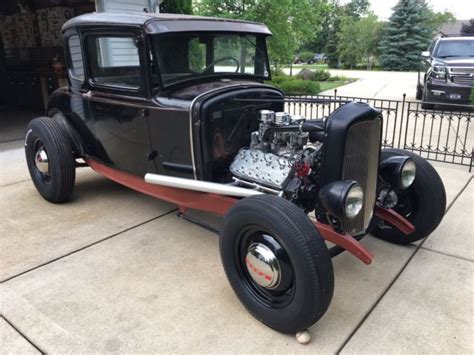 1930 Ford Model A Coupe Traditional Hot Rod Project 1932 Rails For Sale