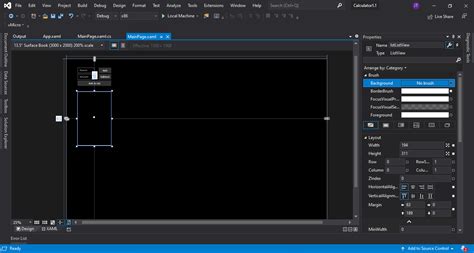 c i can t get the listview to show up when running the