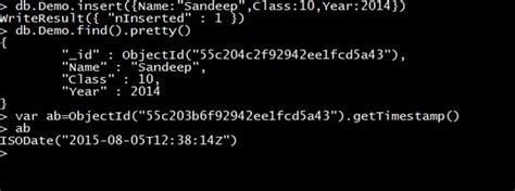 mongodb data types day 5