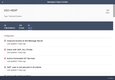 monitoring security alerts with sap solution manager layer seven security