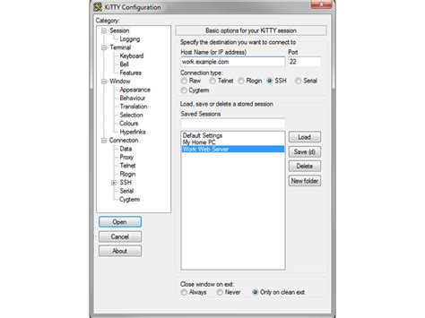 Kitty Portable Telnet And Ssh Client