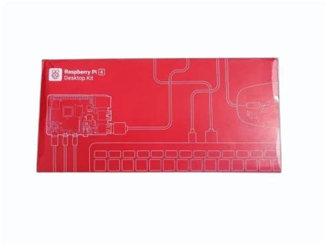 Official Raspberry Pi 4 Desktop Kit With Guide Book Without Pi Board