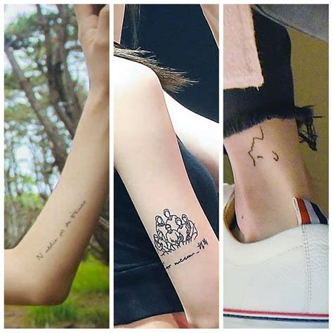 🌙비🌙 On Twitter Mamamoo Moonbyul Minimalist Tattoo Kpop Tattoos