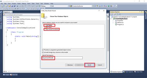 dot net example add update and delete objects using stored procedure