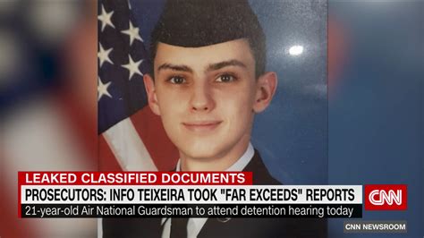 Live Updates Jack Teixeira Suspect In Us Documents Leak Makes Court