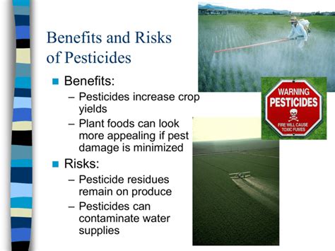Benefits And Risks Of Pesticides Benefits Risks