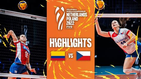 🇨🇴 Col Vs 🇨🇿 Cze Highlights Phase 1 Womens World Championship 2022