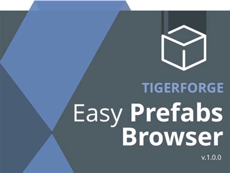 easy prefabs browser utilities tools unity asset store