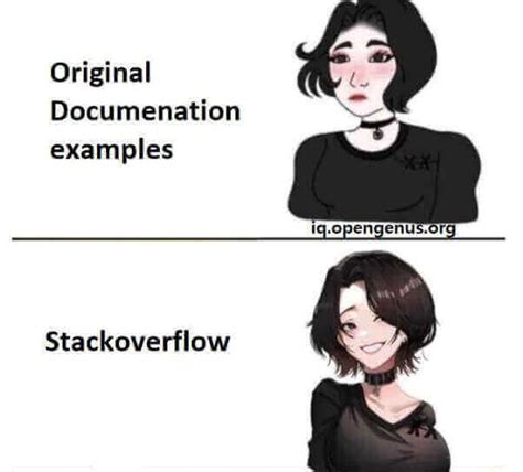stackoverflow memes 🤣