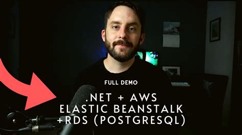 deploy core to aws elastic beanstalk with rds database youtube