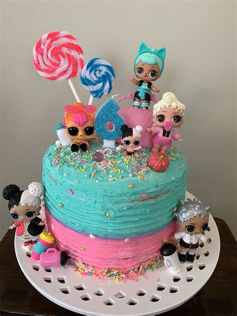 Lol Doll Cake Ideas Follow Along And Make This Lol Surprise Doll Cake